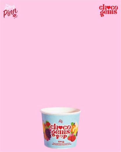 11K views · 140 reactions | Choco Gems Pop! One pop is never enough  5 Flavors you’ll fall in love with it: USA Strawberry Golden Banana Mandarin Orange Kyoho Grape ❤️Red Raspberry #chocogemspop #therollingpinn #chocogems #icecream #viral | The Rolling Pinn | Facebook