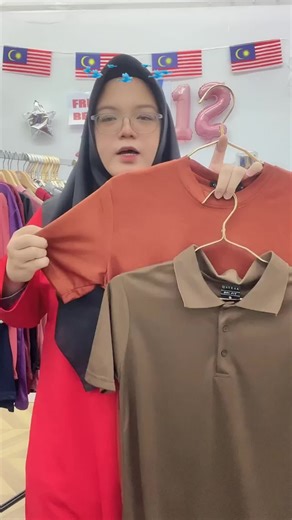 【NEW】QAYRAA Jersey POLO Unisex Microfiber Shirt Plain / Size: S-5XL / Jersi Collar Kosong Sukan Sport Wanita /Black/Red/Blue/Green Clothing Tops Baju