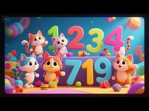 Count to 10 with the Counting Cats | Nursery Rhymes & Kids Songs