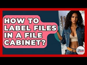 How To Label Files In A File Cabinet? - Ultimate Life Hacks