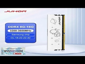 JUHOR DDR4 8GB 16GB 3200MHz 3600MHz 16GBX2 8GBX2 New Dimm XMP2.0 Desktop