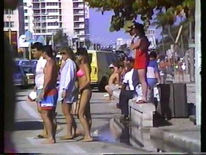 A Drive Down the Ft Lauderdale Strip on January 2, 1989