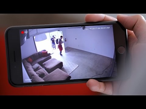 DIY Home SECURITY CAMERA + 4k Sensor!