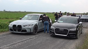 167K views · 3.1K reactions | Audi S3 vs BMW M3 Competition | Arrancones Mx Arrancones Tona | Arrancones MX | Facebook