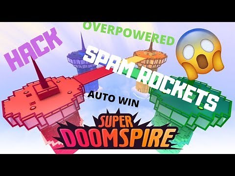 SUPER DOOMSPIRE | HACK / SCRIPT | SPAM ROCKET / SUPERBALL | KILL-ALL | AUTO-WIN