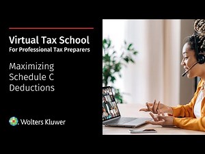 Virtual Tax School: Maximizing Schedule C Deductions