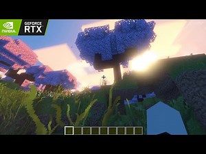 Minecraft with RTX Dynamic Vibrance