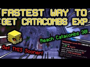 (UPDATED) FASTEST WAY TO GET DUNGEONS/CATACOMBS EXPERIENCE! - Hypixel Skyblock