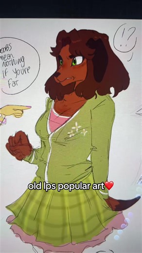 Creative Redraw of Old Littlest Pet Shop Art