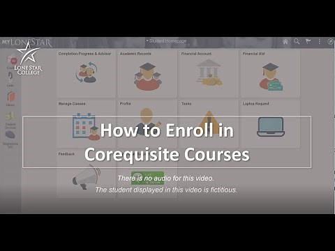 Enroll in Corequisite Courses
