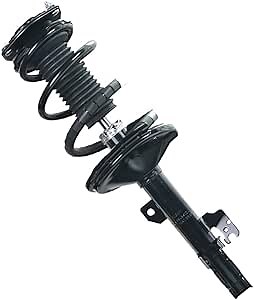Shoxtec Front Left Complete Struts Assembly for 2004-2007 Toyota Highlander FWD Only Coil Spring Shock Absorber Kits Repl part no.172212