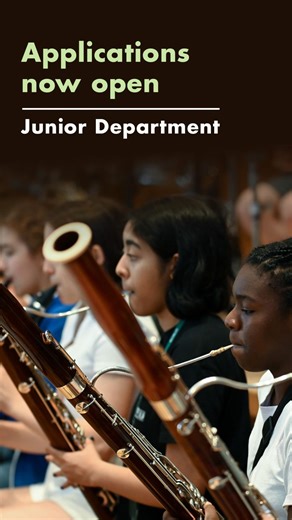 Applications to join our Junior Department in September 2026 are now open 🙌 Follow Amalia as she shares her experience at the RCM’s Junior Department and explore what it is really like to study here 🎶 For more information on our Junior Department and how to apply, please visit https://bit.ly/rcm-junior-department | Royal College of Music