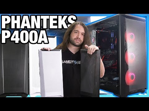 Phanteks P400A Digital Case Review: High Airflow Mesh & Panel Testing