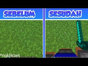 CARA MERUBAH TAMPILAN FIRST PERSON MENJADI 3D DI MINECRAFT PE!!!