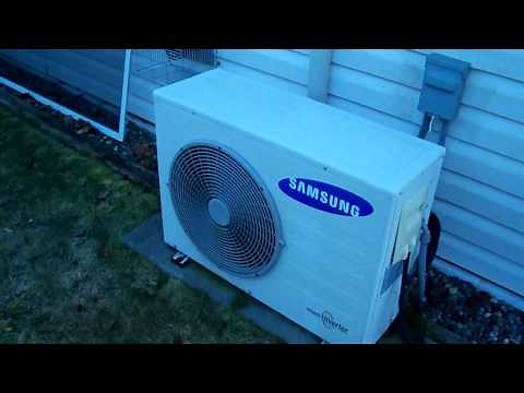 Ductless Heat Pump - Samsung Mini-Split Heat Pump System