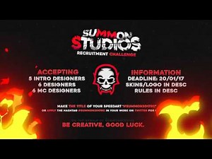 Summon Studios + Summon Reserve | Recruitment Challenge