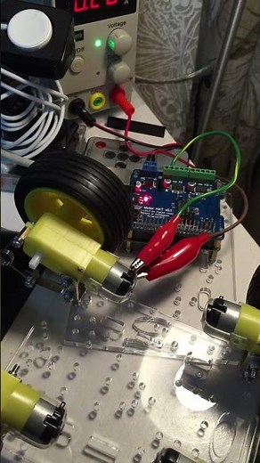 DIY Your Robot!!! U-Geek Stepper Motor HAT for Raspberry Pi and Control the DC Motor