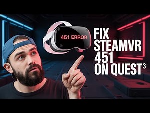 How to Fix SteamVR Error 451 on Quest 2 / Quest 3 (Easy Fix)