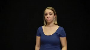 Watch how to sign 'in the back of my mind' in American Sign Language.