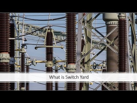 What is Switch Yard #elements of switch yard# role of switch yard #electrical switch yard.