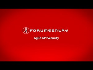 Forum Sentry API Security Gateway - Agile API Security