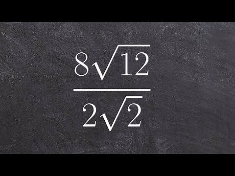 How to rationalize the denominator with a radical