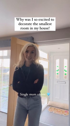 rona | making our cute life 🌷 on Instagram: "Proud of me 🙂 The smallest space but keep opening the door and smiling 😊 just want to make our life better in every wee way ✨ When I’m feeling down, making positive changes really helps, no matter how small. Draught excluder @habitatuk like the white company £65 one but about £13 🤯 Doormat @nextofficial #singlemum #motherhood #renovation #renovatedhome #homedecor #decor #toddler #homeinspo #diy #diyhomedecor #diyhacks #