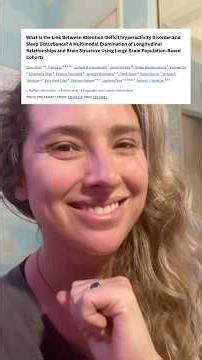 ADHD and sleep disturbances Overlapping brain regions evidence