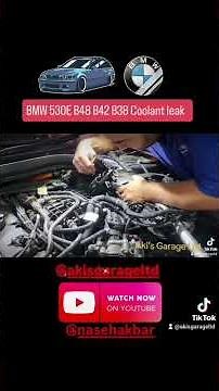 BMW 530e Coolant Leak Diagnosis B48 B42 B38 EnginesQuick look at a common coolant leak issue on BMW