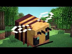 What if Bee got STUCK on a STICKY PISTION?! | Minecraft Animation