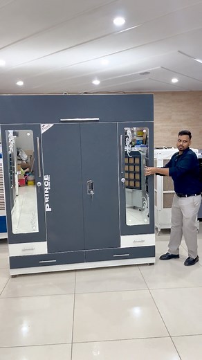 Almira 7x6 steel Almira Parveen Furniture best furniture under 20k in bathinda #wardrobe | Parveen Furniture
