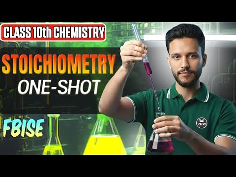 Class 10 Chemistry Stoichiometry One Shot 🔥 | Mole, Limiting Reagent, Molarity | Federal Board
