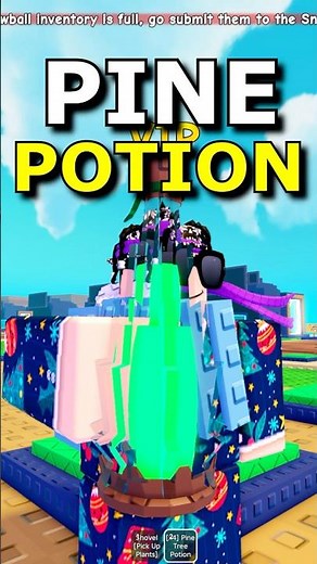 Pine Tree Potion in Plants Vs Brainrots Roblox