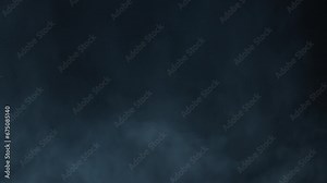 Immersive mesmerising spooky thunder Halloween smoke cloud VFX insert element in 4k slow-motion. A captivating ethereal swirling, mysterious atmosphere, cloudy mist fog. Smoke machine. Shafts of light Stock Video