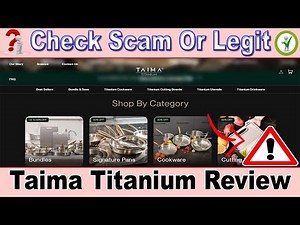 Taima Titanium Review – Legit Titanium Cookware Store or Online Scam?