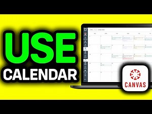 How To Use Canvas Calendar For Students 2026 - Full Guide!