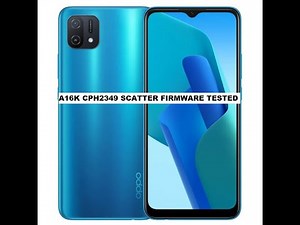 Oppo A16k CPH2349 Firmware Tested File CM2✅✅✅✅