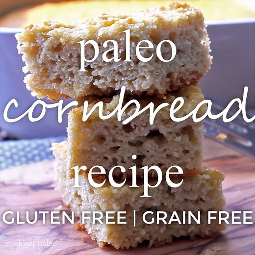 7.7K views · 22 reactions | This easy Cornbread is perfect with chili or to use to make paleo cornbread stuffing. A great paleo substitute for the traditional recipe! {Paleo, Gluten-Free, Grain-Free} https://cookeatpaleo.com/gluten-free-cornbread-recipe/ | Cook Eat Well | Facebook