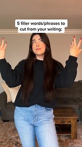 Write without filler words. 🙅 | Grammarly