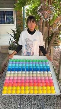 Ball Sort Puzzle Satisfying Challenge #Shorts #Colorball