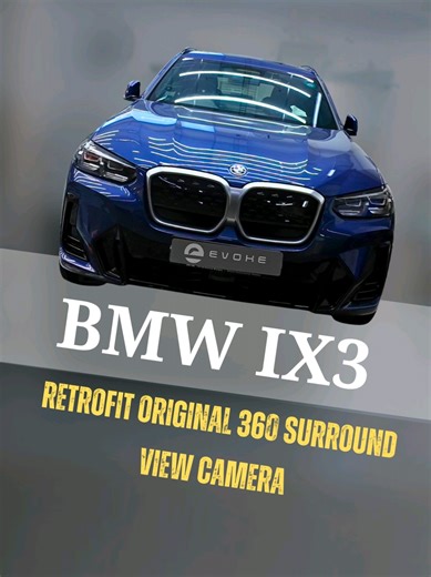 Neck pain after parking? Struggling to parallel park in Singapore? Well it just got easier for this BMW IX3... INTRODUCING 360 Surround View Camera System! 💡 360 Camera Key Features: ✅ Original BMW 360° Surround View system (front, rear & side cameras) ✅ Eliminates blind spots — no more excessive neck turning ✅ Real-time top-down bird’s-eye parking view ✅ Integrated into factory BMW display & iDrive controls ✅ OEM fitment and activation — no aftermarket overlays ✅ Improves safety, precision & d
