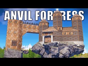 i built the best anvil rock base in rust...