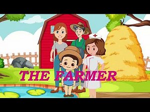 The Farmer In The Dell - Nursery Rhyme Fun for Kids | KidZ-World
