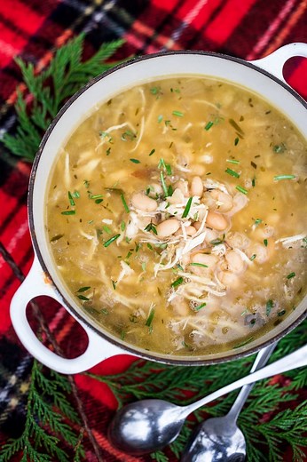 Instant Pot Chicken and White Bean Soup