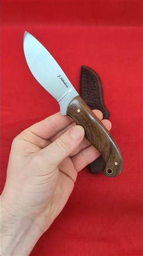 Skinner with Mesquite - 52100 Carbon Steel by Jan Vaterlaus, J.S.