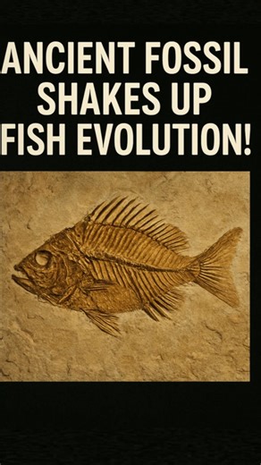 Ancient Fossil Shakes Up Fish Evolution! #facts #science #animals
