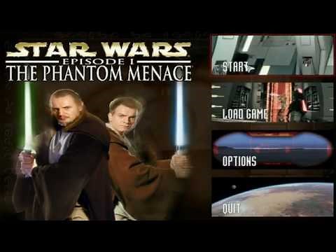 Star Wars The Phantom Menace PC & Playstation Complete Game Walkthrough