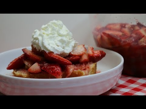 How to Make Strawberries for Shortcake ~ Strawberries Romanoff ~ Noreen's Kitchen Basics