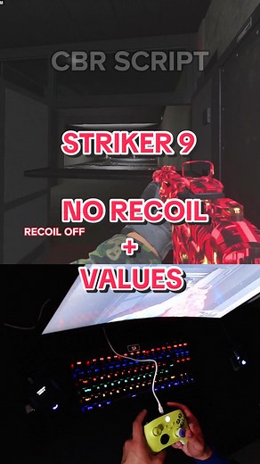 DRAGON 2.0 🐉 STRIKER 9 = NO RECOIL VALUES #mw3 #warzone #ranked #cronuszen #cronuszenwarzone #cronuszenmw3 #mw3ranked #norecoil #mw3norecoil #STRIKER9 #bestscript