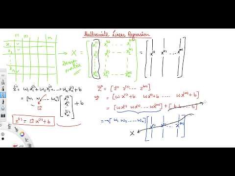 Multivariate Linear Regression - Part 1 [Machine Learning Tutorial]